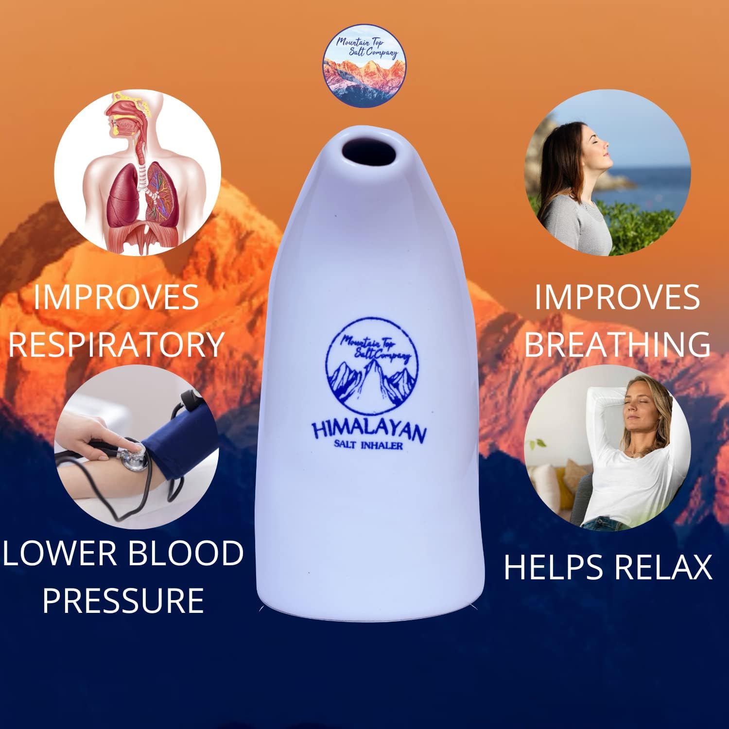 Himalayan Salt Inhaler - Allergy & Asthma Relief